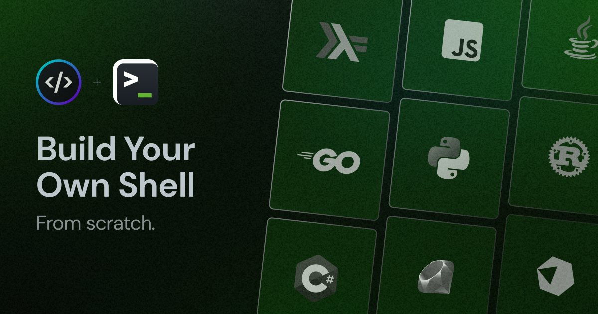 Build Your Own Shell Codecrafters 