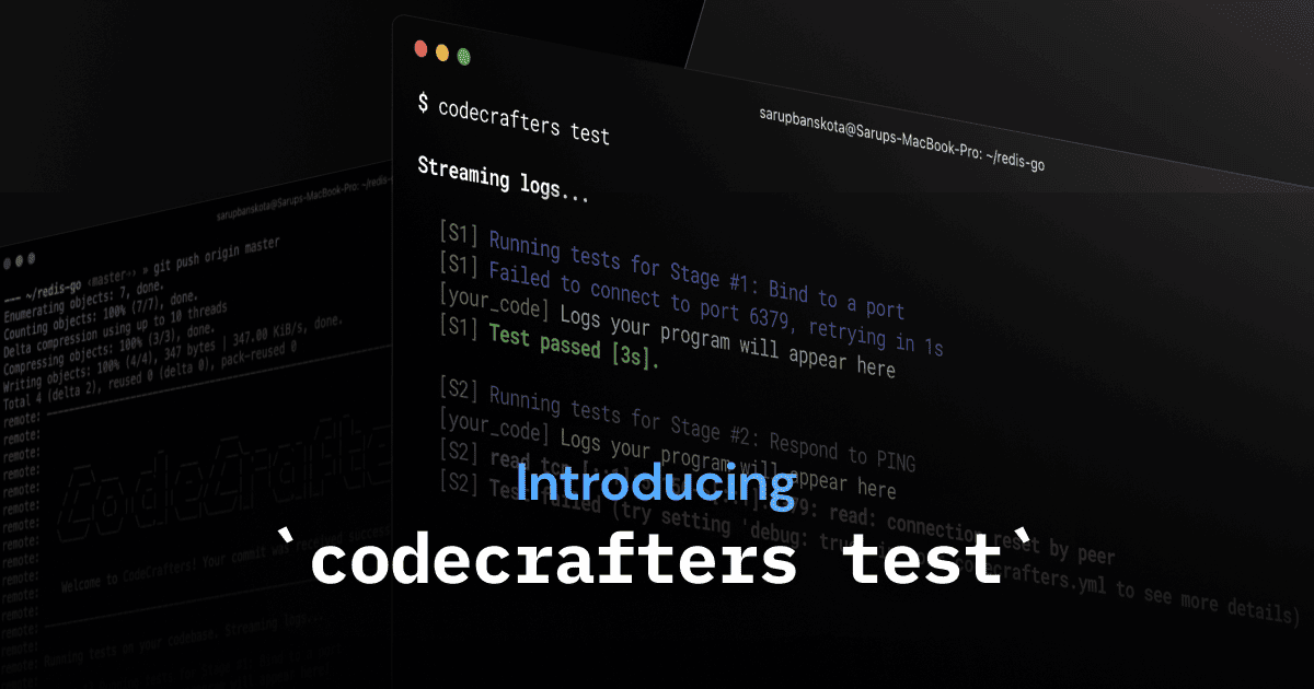 Introducing CodeCrafters CLI